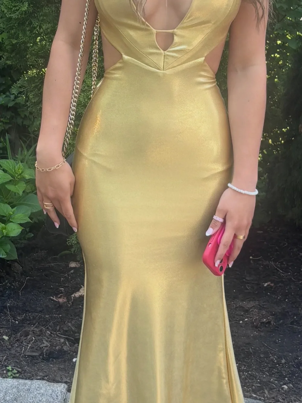 atria | Dresses | Gold Atria Prom Dress | Poshmark